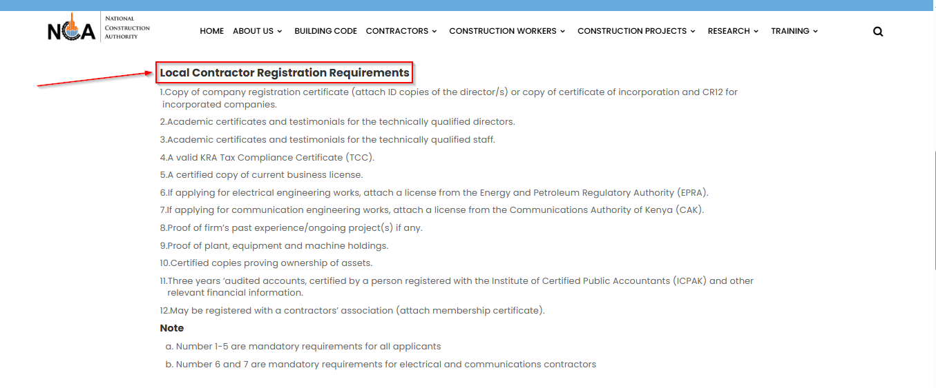 How to Register for NCA Certification in Kenya